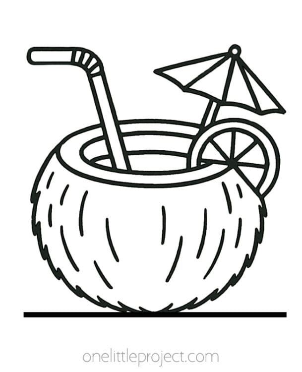 Beach Coloring Pages (Free Printables!) for Kids & Adults