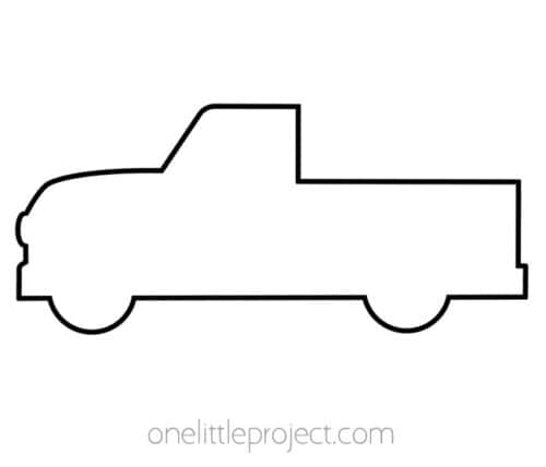 Car Outline - Free Printable Car Shapes and Craft Templates