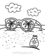 Beach Coloring Pages (Free Printables!) for Kids & Adults