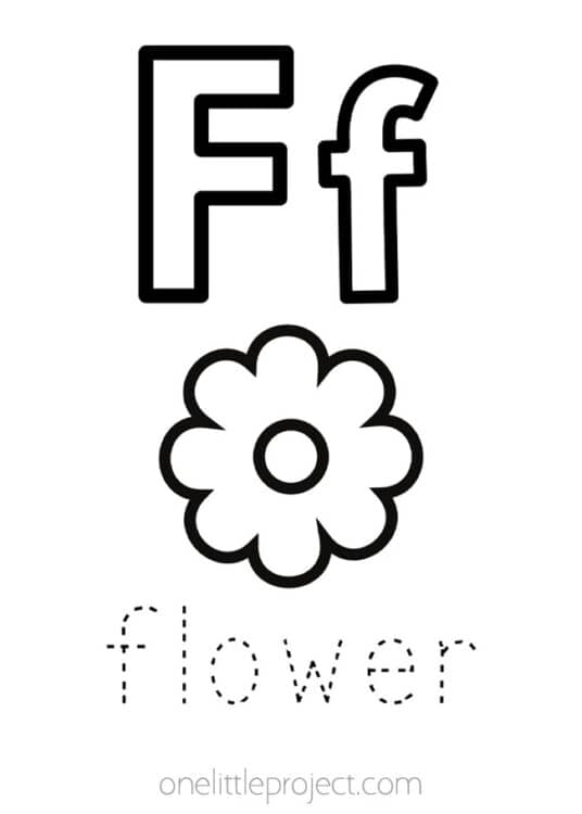 Alphabet Coloring Pages - Free Printable A-Z Letters to Color