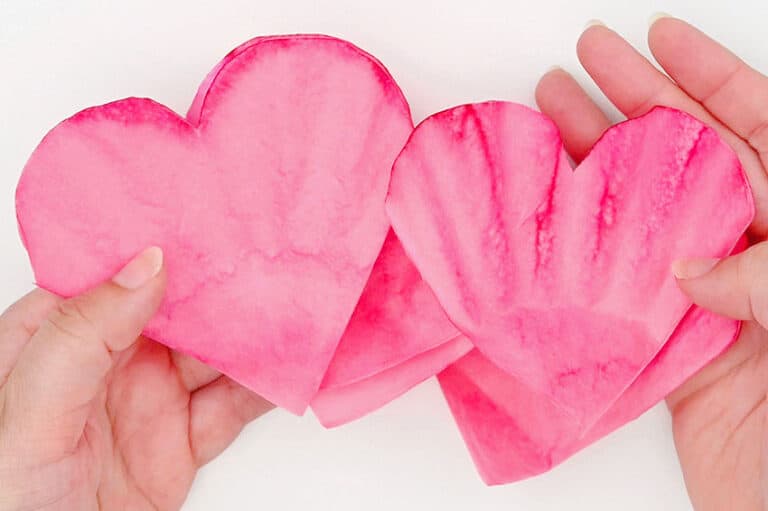 Coffee Filter Roses - Easy DIY Paper Flower Tutorial