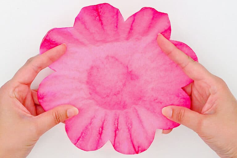 Coffee Filter Roses - Easy DIY Paper Flower Tutorial