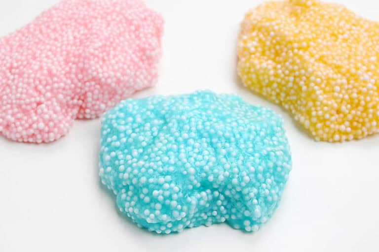 How to Make Crunchy Slime - Easy Foam Bead Slime Recipe