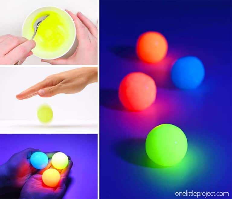 DIY Glow in the Dark Bouncy Balls - Fun & Easy Science Craft!