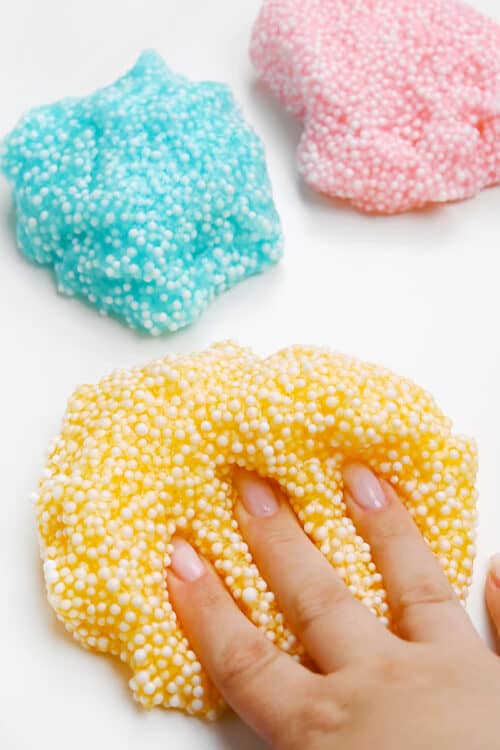 Slime with Foam Beads - DIY Recipe for Crunchy Texture Fun