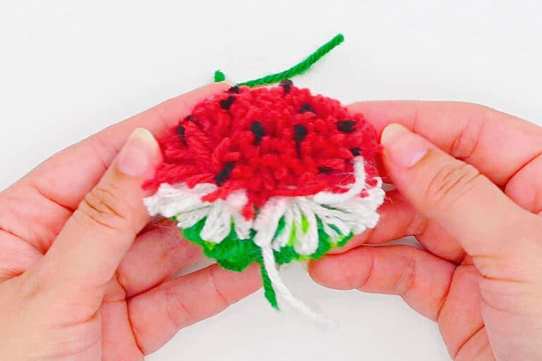 How to Make Pom Pom Fruit - Cute & Colorful Yarn Craft