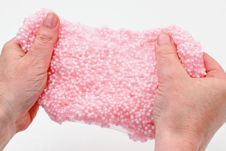 Slime with Foam Beads - DIY Recipe for Crunchy Texture Fun