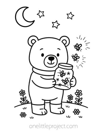 Bear Coloring Pages - FREE Printable Bear Coloring Sheets