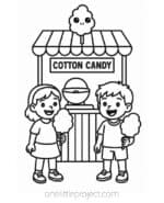 Candy Coloring Pages - Free Printable Sweets & Treats to Color