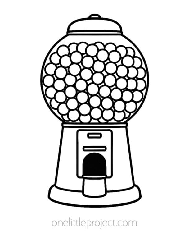 Candy Coloring Pages - Free Printable Sweets & Treats to Color