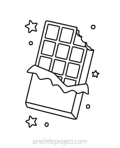 Candy Coloring Pages - Free Printable Sweets & Treats to Color