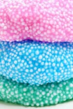 How to Make Crunchy Slime - Easy Foam Bead Slime Recipe