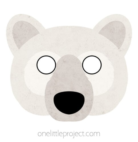 Bear Mask - Free Printable Templates for Kids Crafts