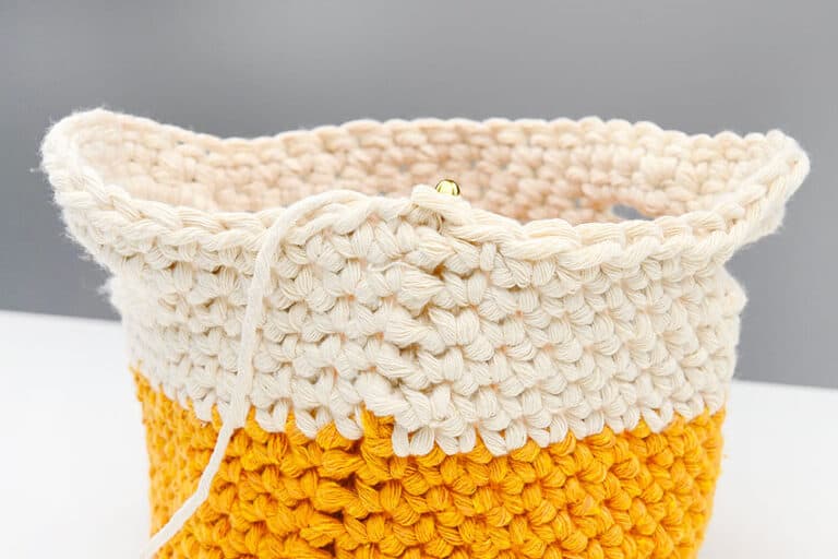 Free Crochet Basket Pattern - Easy Tutorial for Beginners
