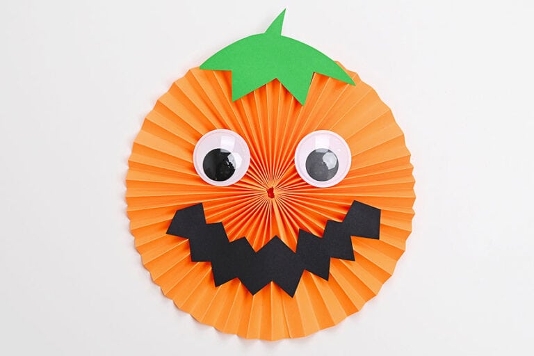 Halloween Paper Rosettes - Cute Folded Paper Characters