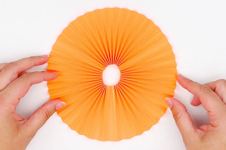 Halloween Paper Rosettes - Cute Folded Paper Characters