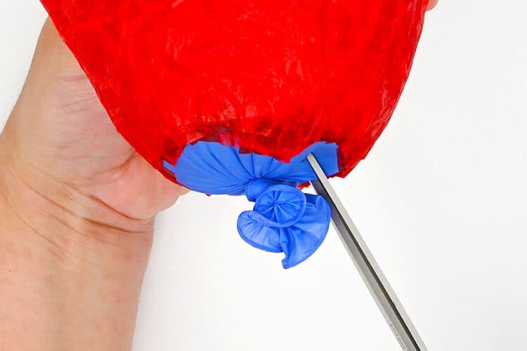 DIY Paper Mache Hand - Easy Halloween Craft That Glows!