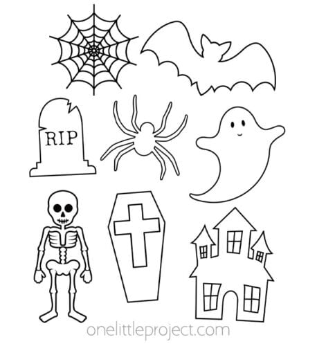 Halloween Templates - Free Printable Outlines, Shapes, & Stencils