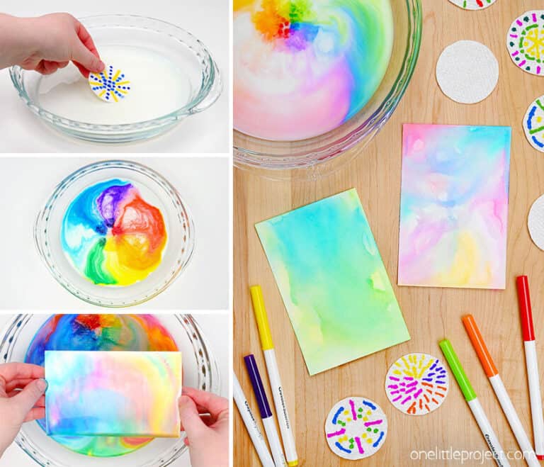 Magic Milk Art Project - Fun Science & Art Experiment for Kids