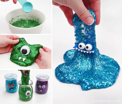 How to Make Monster Slime - Easy Slime Craft for Kids
