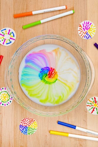Magic Milk Art Project - Fun Science & Art Experiment for Kids