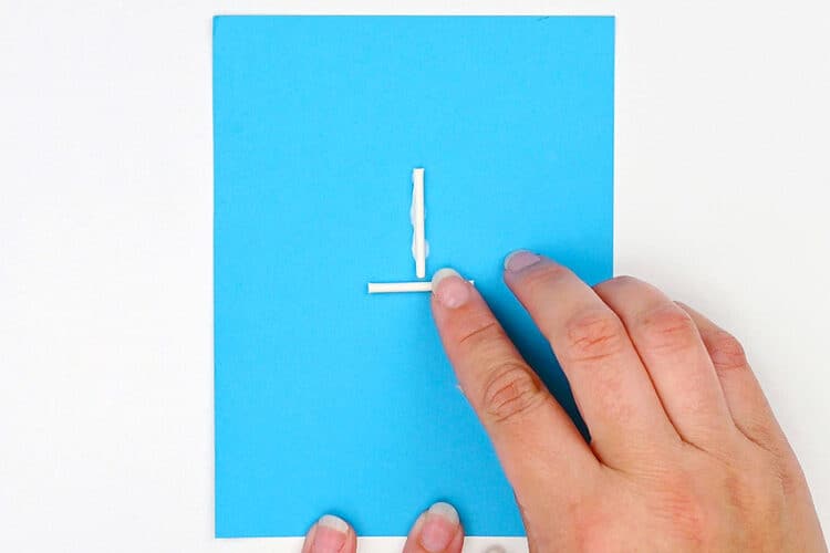 Q-Tip Skeleton Craft - Fun & Easy Halloween Activity