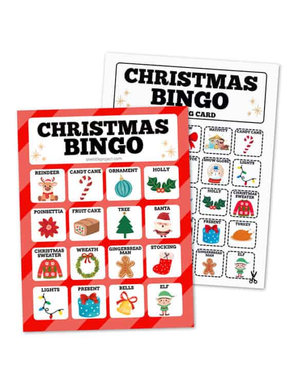 Christmas Bingo - Free Printable Game for Kids & Families
