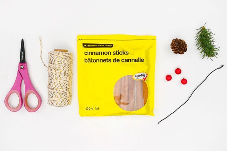 Cinnamon Stick Star Ornaments - Cute & Easy Christmas DIY