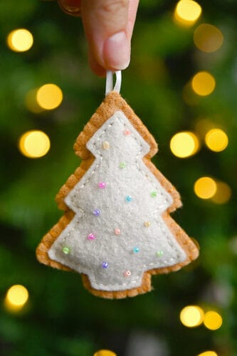 DIY Felt Cookies - Felt Sugar Cookie Pattern