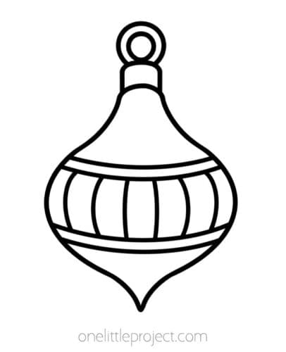 Ornament Templates - Printable Christmas Ornament Shapes