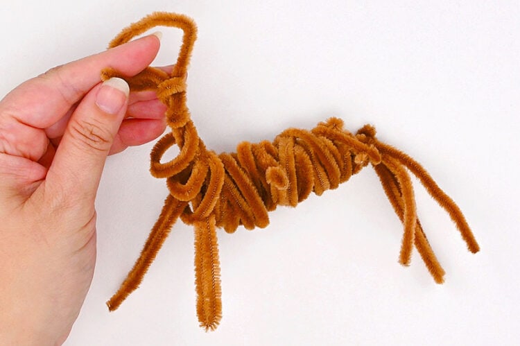 Pipe Cleaner Reindeer - Fun & Easy Christmas Craft