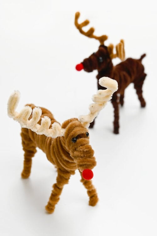 Pipe Cleaner Reindeer - Fun & Easy Christmas Craft