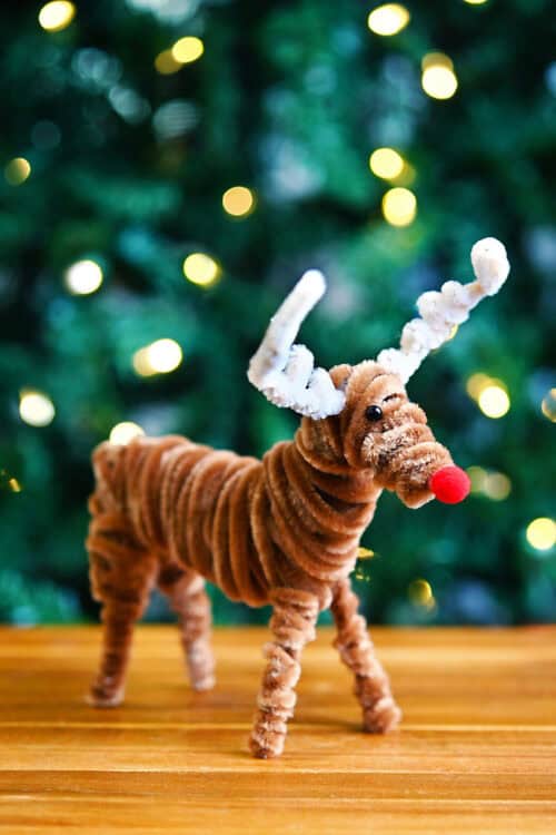 Pipe Cleaner Reindeer - Fun & Easy Christmas Craft