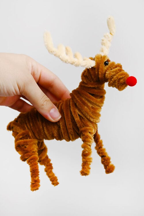 Pipe Cleaner Reindeer - Fun & Easy Christmas Craft