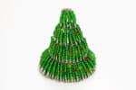 Safety Pin Christmas Tree - Easy DIY Beaded Holiday Craft