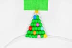 Christmas Tree Pony Bead Ornaments - Easy DIY Christmas Craft