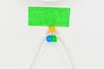 Christmas Tree Pony Bead Ornaments - Easy DIY Christmas Craft