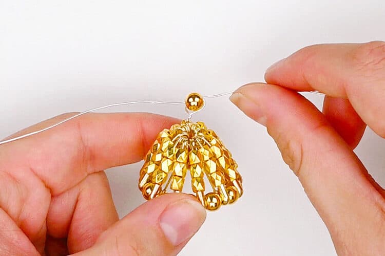 Diy Safety Pin Angel Beaded Christmas Craft Instructions