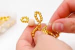 DIY Safety Pin Angel - Beaded Christmas Craft Instructions