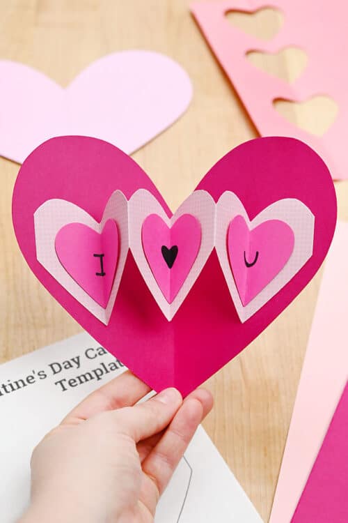 Pop-Up Valentine's Day Card - Easy DIY Card for Kids & Adults