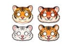 Free Printable Tiger Mask - Free Tiger Face Masks to Print