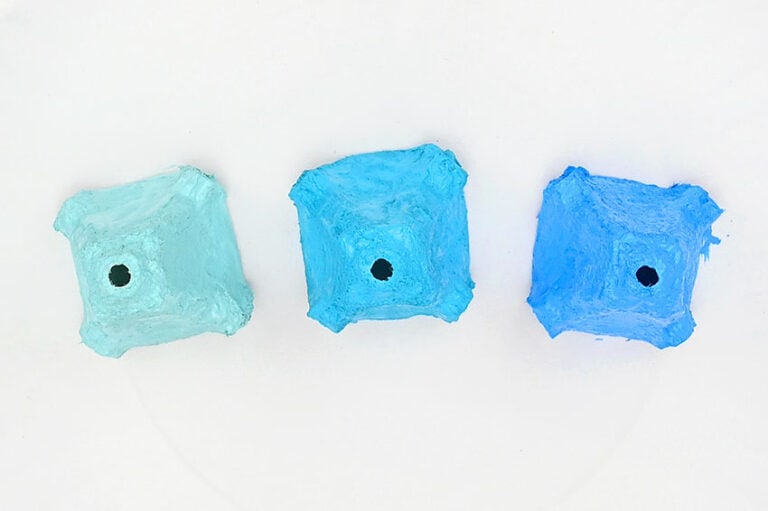 Egg Carton Fish - Easy Egg Carton Animal Craft