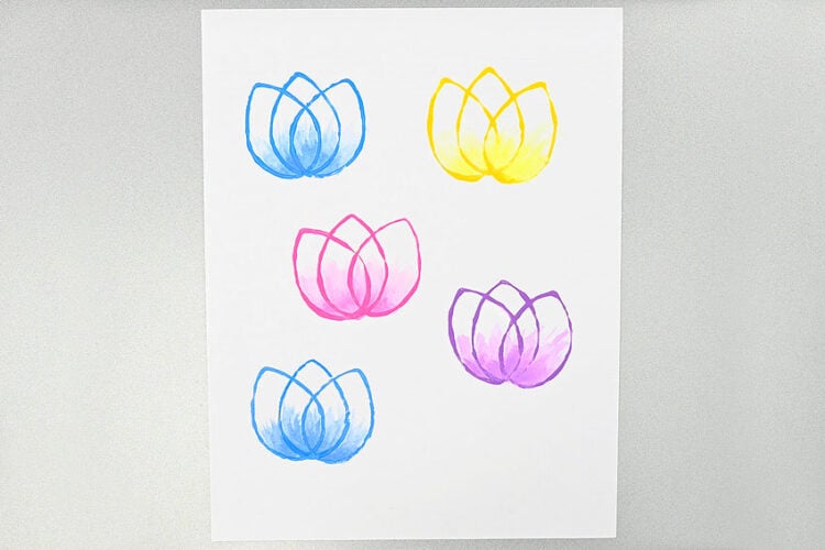 Paper Roll Tulip Painting - Easy Spring Flower Art for Kids