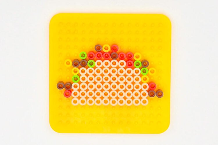 Perler Bead Food - Cute & Easy Food Perler Designs