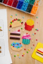 Perler Bead Food - Cute & Easy Food Perler Designs