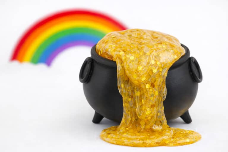 How to Make Pot of Gold Slime - Fun St. Patrick's Day Activity