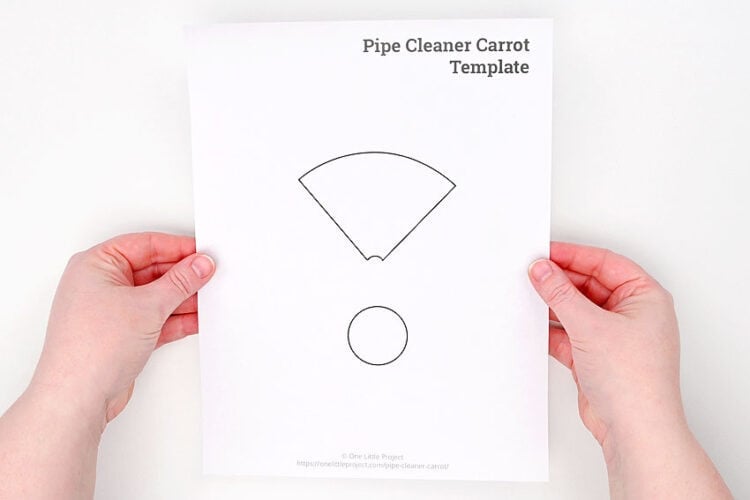 Pipe Cleaner Carrot - Easy Easter Craft for Kids