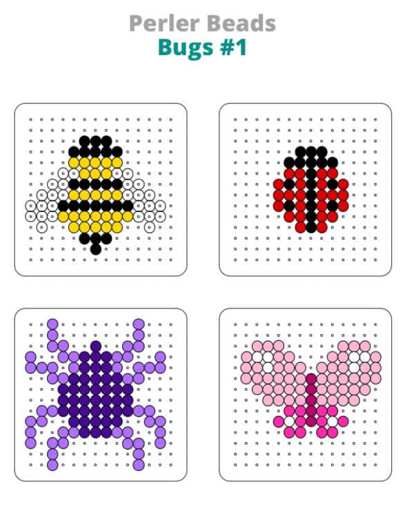 Perler Bead Bugs – Cute Insect Perler Bead Patterns