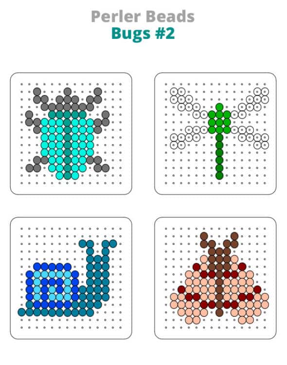 Perler Bead Bugs – Cute Insect Perler Bead Patterns